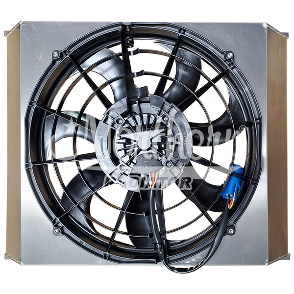 Northern Radiator | Single 16" Brushless Fan & Shroud - 17 5/8 x 23 5/8 ...